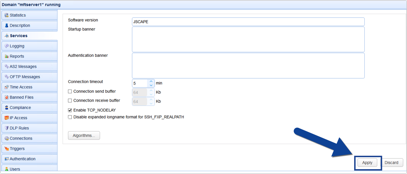 Setting SFTP Algorithms On Your SFTP Server | JSCAPE by Redwood Setting SFTP Algorithms On Your SFTP Server | JSCAPE by Redwood